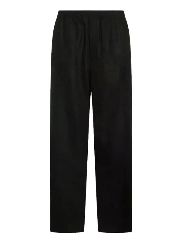 JIL SANDER Wool Trousers With Elasticated Waist - Grey