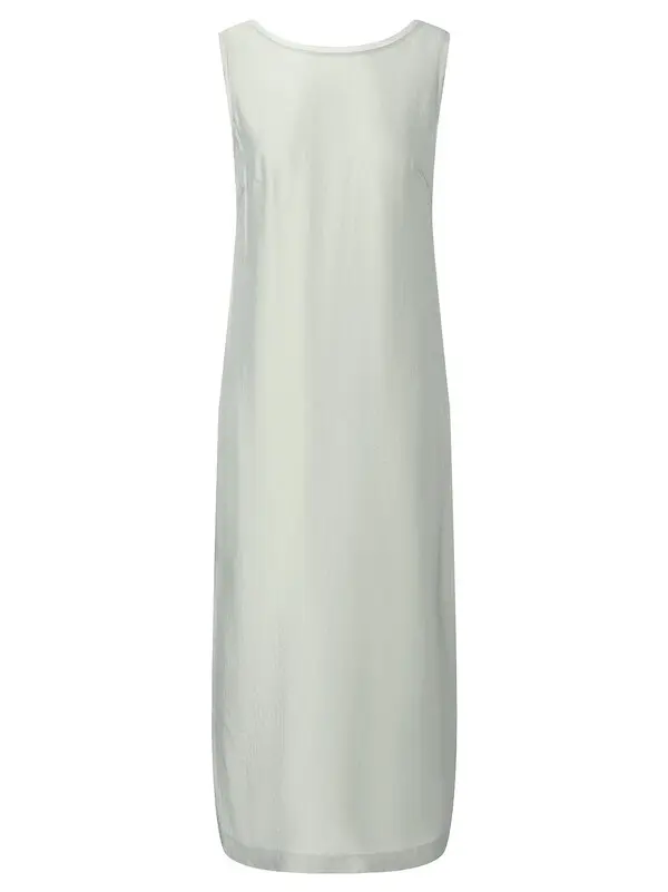 FRONT ROW SHOP Sleeveless Open-back Maxi Dress - Green