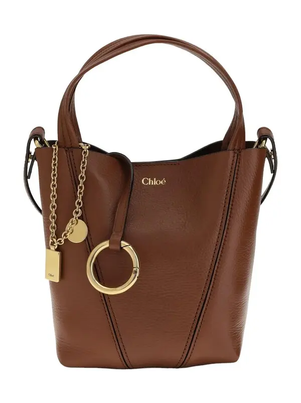 Chloé Spin Shoulder Bag - Brown