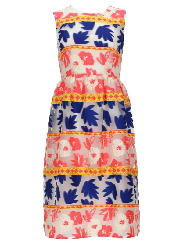 P.a.r.o.s.h Penelope Dress - Multicolor