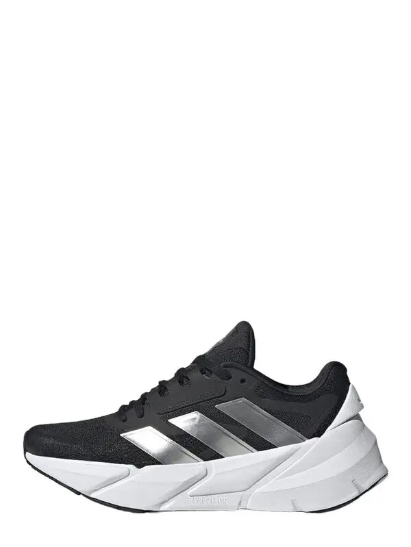 Adidas Adistar 2.0 Silver Metallic Running Shoes - Black