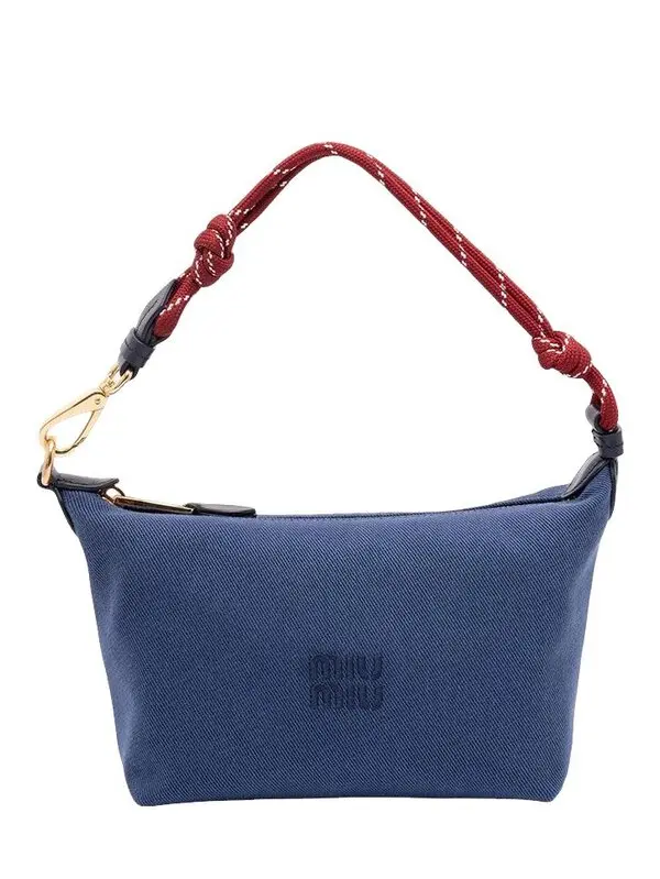 Miu Miu Gabardine Pouch - Multicolor