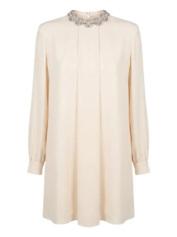 Valentino Garavani Embroidered Mini Dress - Multicolor