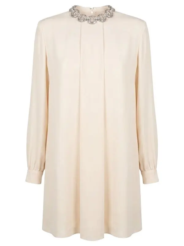 Valentino Garavani Embroidered Mini Dress - Multicolor