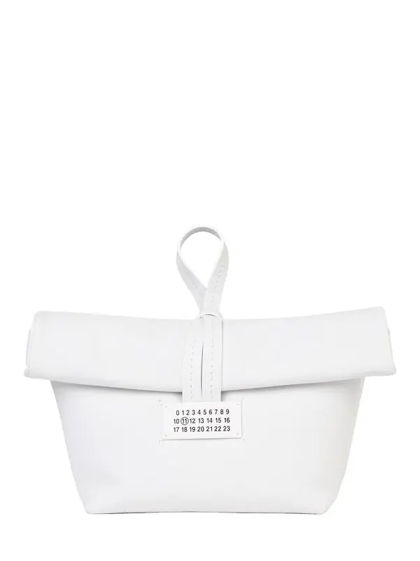 MAISON MARGIELA Leather Clutch - White