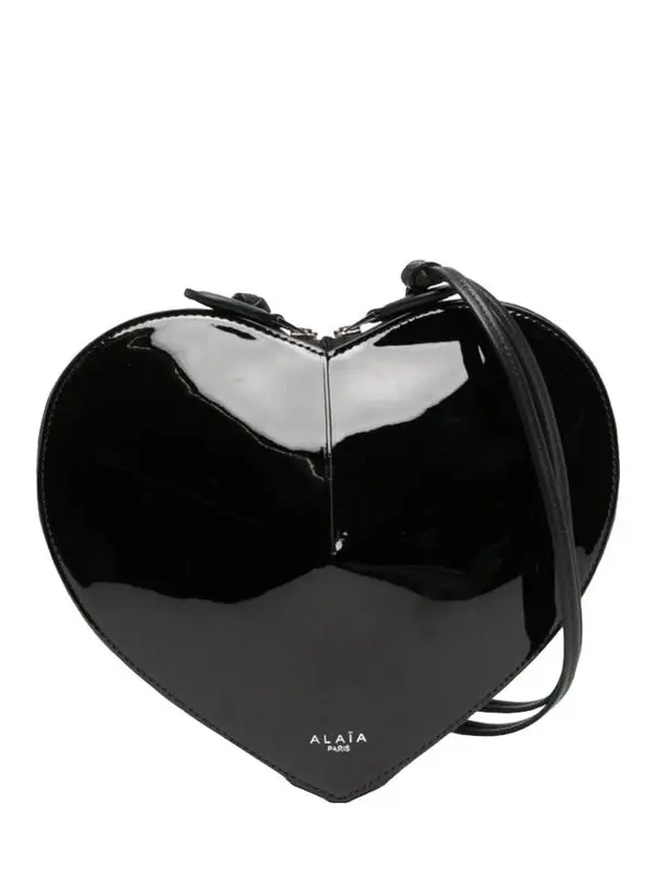 Alaïa Le Coeur Shoulder Bag - Black