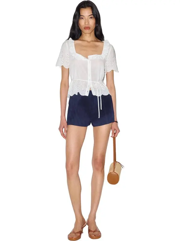 REFORMATION Gabbie Top - Ivory