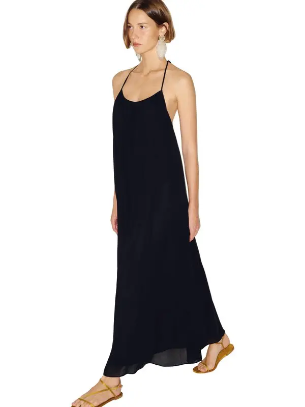 REFORMATION Fawnie Maxi Dress - Black
