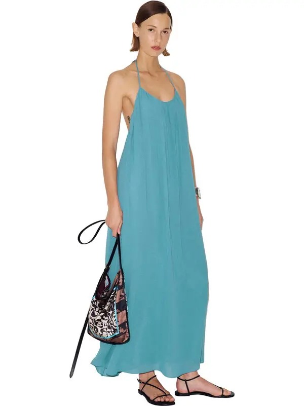 REFORMATION Fawnie Maxi Dress - Blue