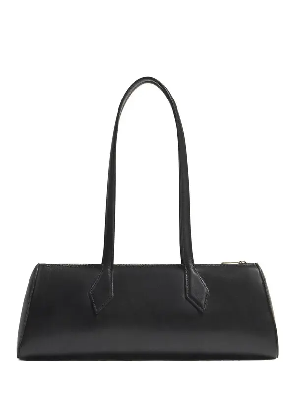 REFORMATION Sofia East West Shoulder Bag - Black