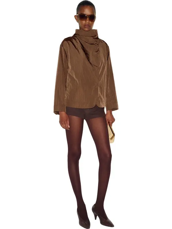 REFORMATION Blake Jacket - Brown