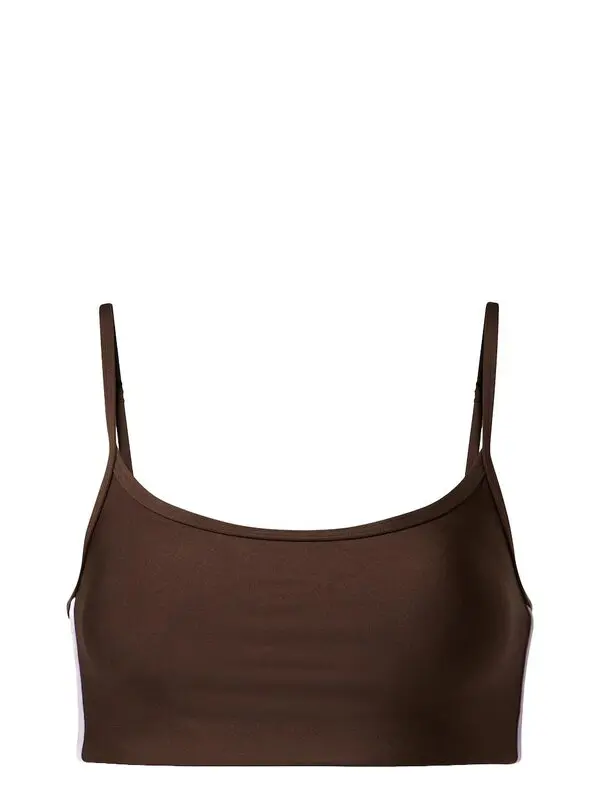 The Upside Oxford Hutton Sports Bra - Brown