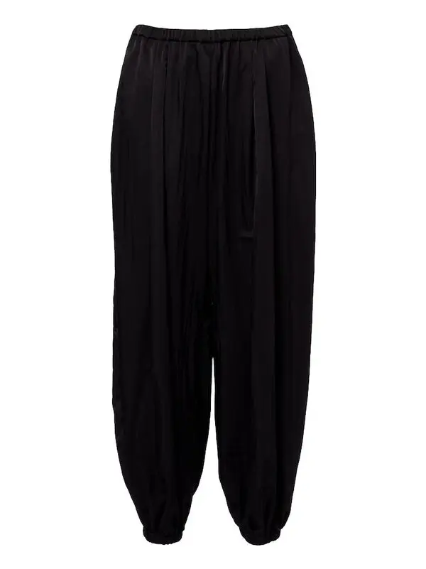 NORBA Pleated Balloon Pants - Black