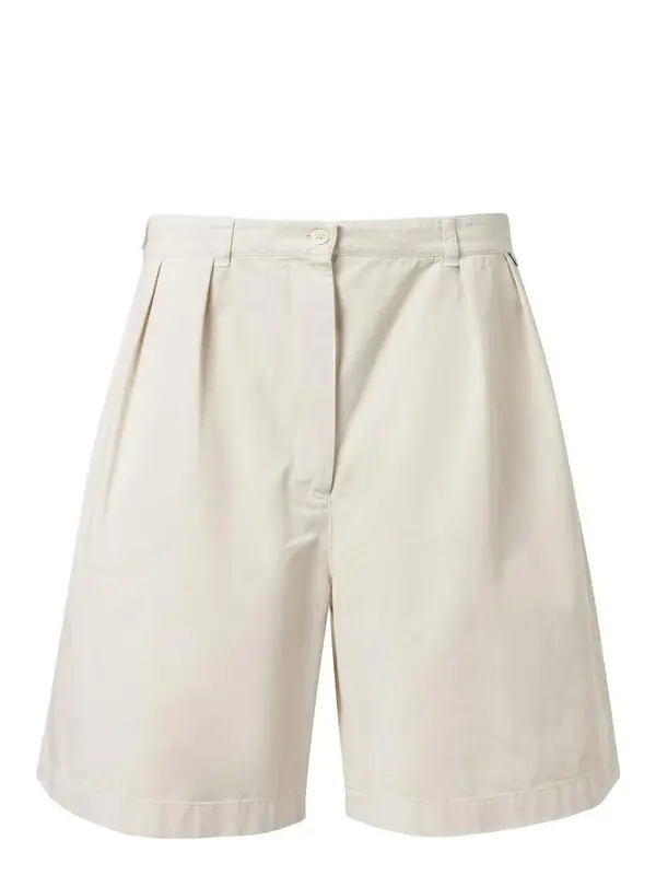 Prada Cotton Gabardine Bermuda Shorts - White