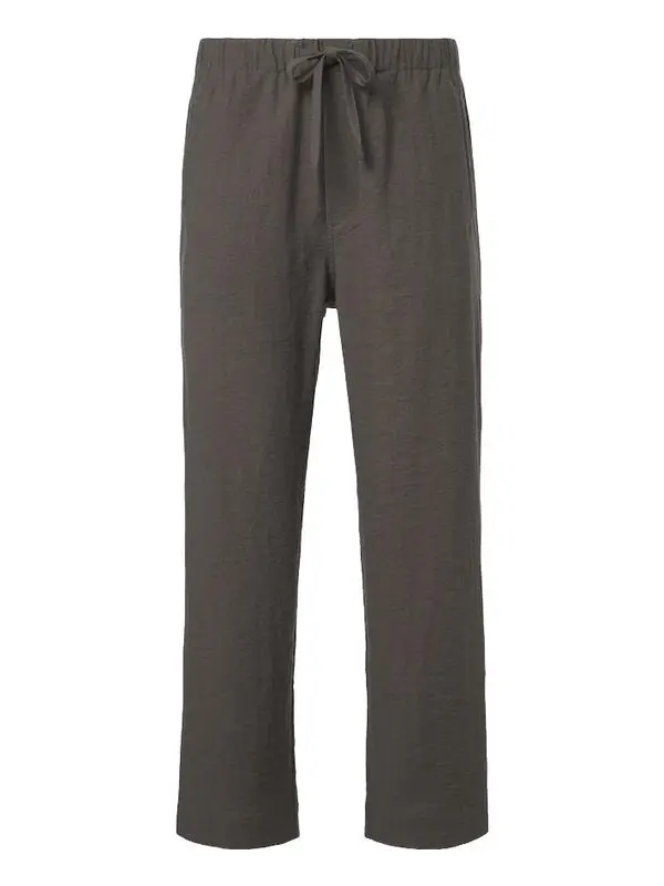 Commas Name Straight Pants - Green