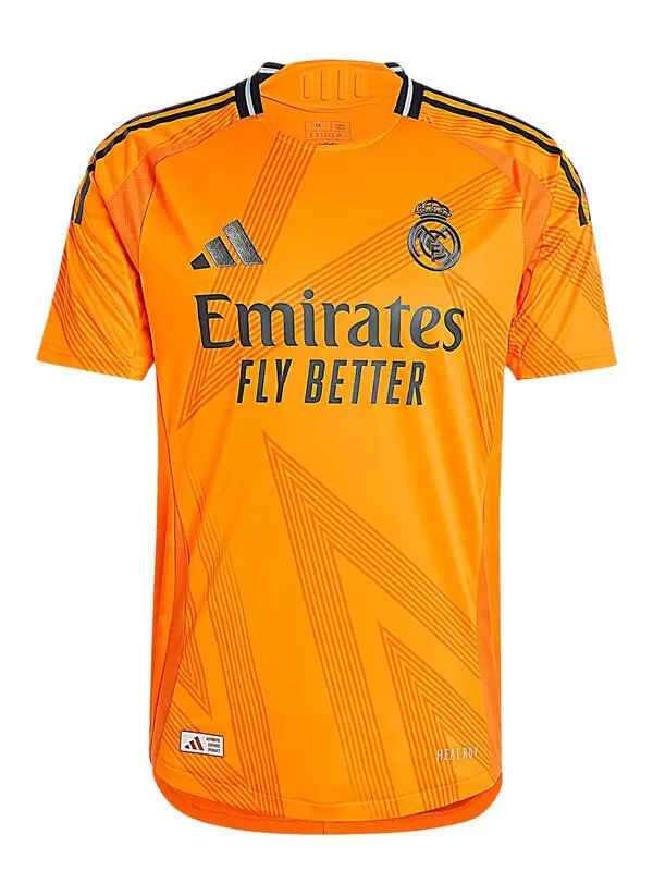 Adidas Real Madrid 24/25 Away Authentic Jersey - Orange