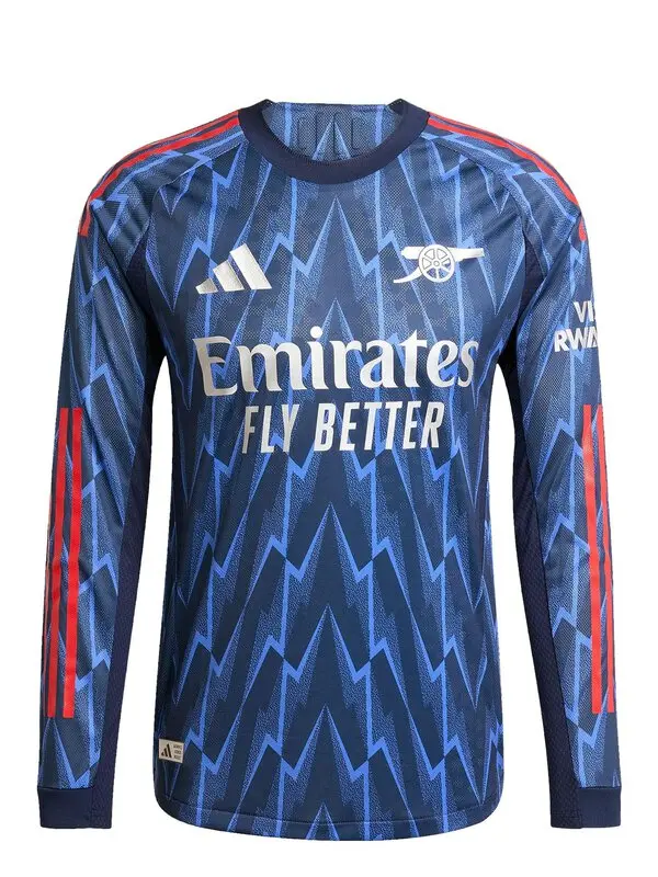 Adidas Arsenal 25/26 Long Sleeve Authentic Jersey - Blue