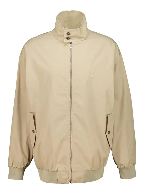 MAISON MARGIELA Sand High-neck Sport Jacket - Beige