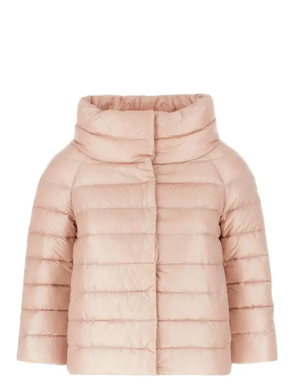 Herno Quilted Stand Collar Jacket - Multicolor