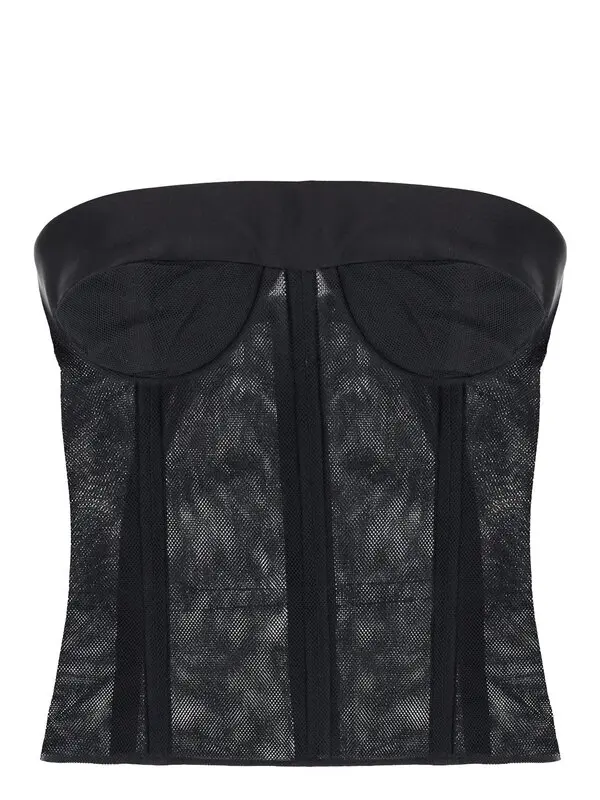 MAISON MARGIELA Corset Top - Multicolor