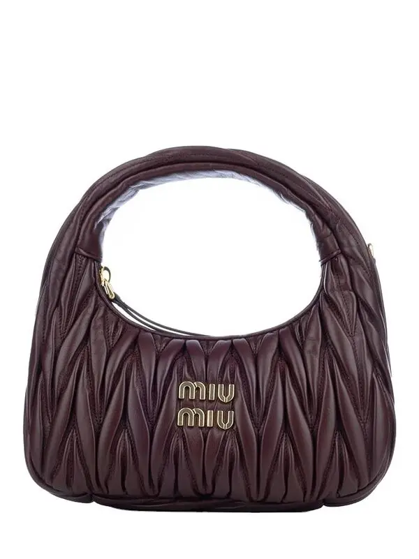 Miu Miu Quilted Leather Handbag - Multicolor