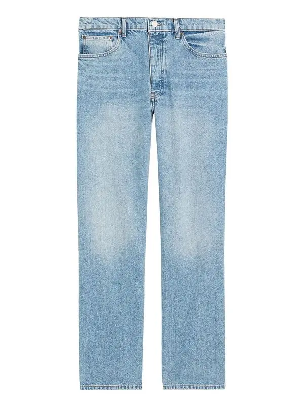 FRAME Wide-leg Denim Jeans - Light Denim