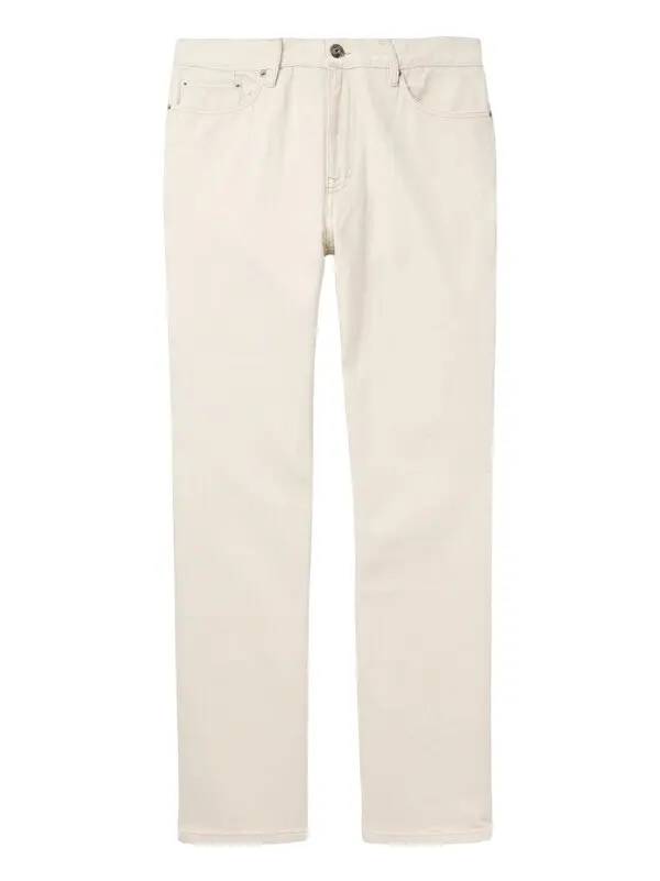 Mr P. Straight Leg Jeans - Ecru