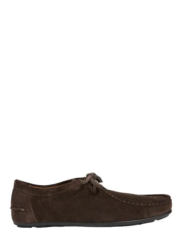 Bally Suede Loafers - Dark Brown