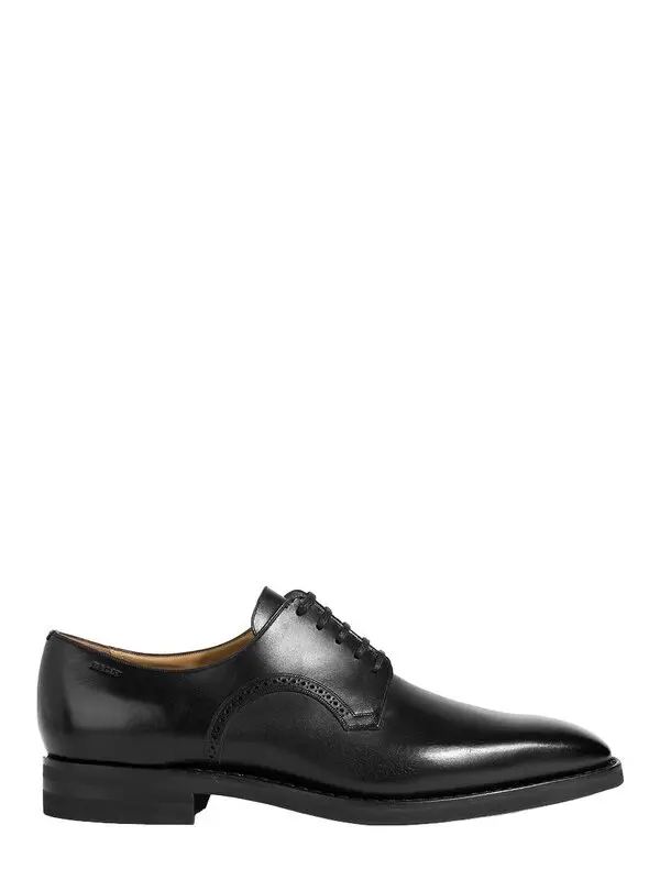 Bally Scrivani Leather Oxford Brogues - Black