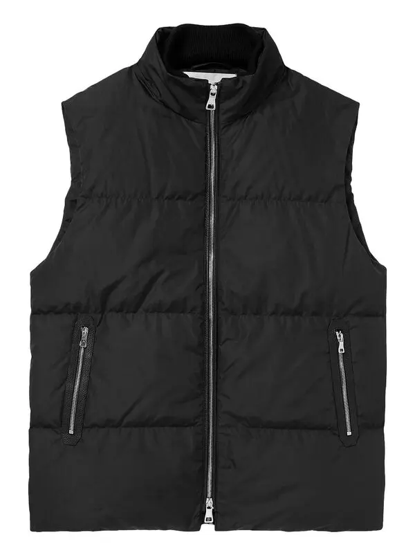 Mr P. Padded Down Vest - Black