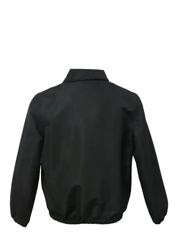 Alexander McQueen Canvas High-neck Zip Jacket - Black