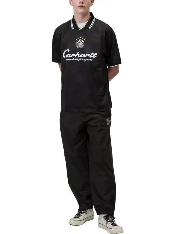 Carhartt Work In Progress S/s Terrace Logo-print T-shirt - Black