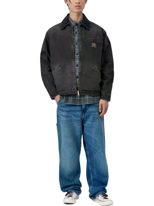 Carhartt Work In Progress Detroit Zip-up Jacket - Black