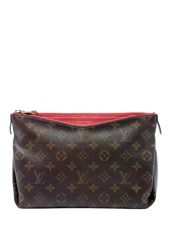 LOUIS VUITTON Monogram Pallas Beauty Case Vanity Bag - Brown