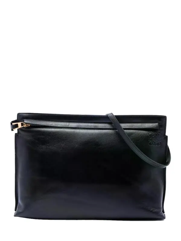 Loewe Nappa Anagram T Pouch Crossbody Bag - Black