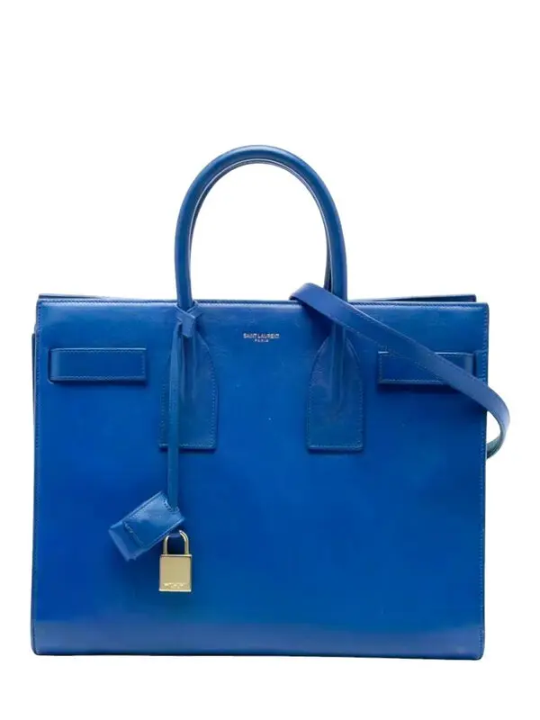Saint Laurent Small Sac De Jour Satchel - Blue