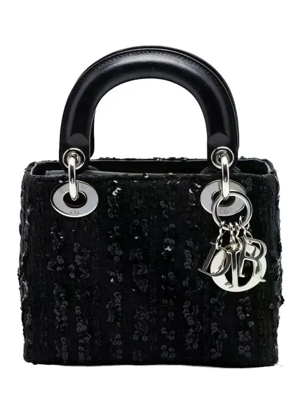 Dior Mini Lady Satchel - Black