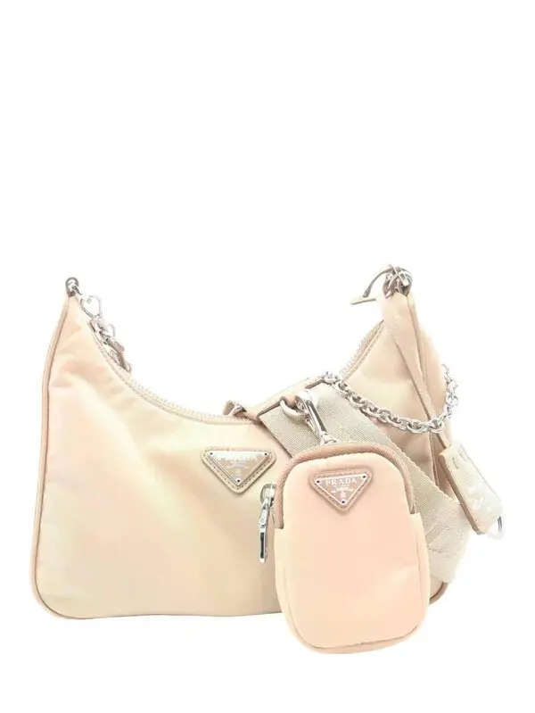 Prada Re Nylon Re Edition 2005 Satchel - Neutrals