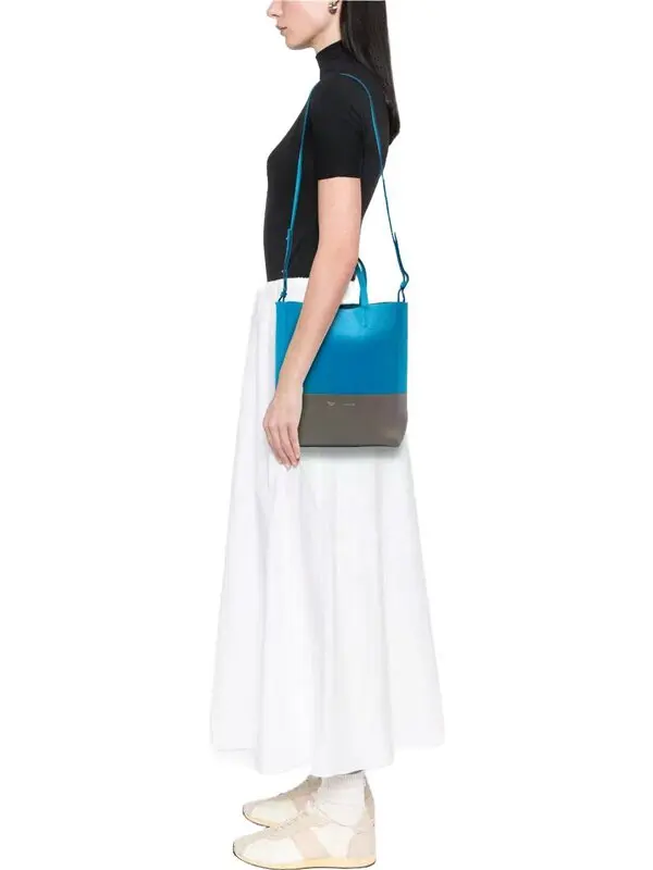 Celine Vertical Cabas Tote Satchel - Blue