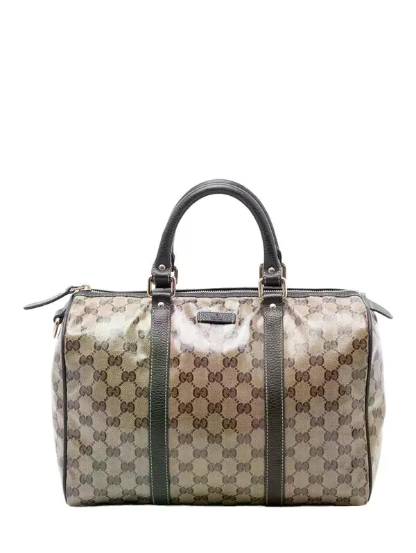 Gucci Gg Crystal Joy Boston Bag - Neutrals
