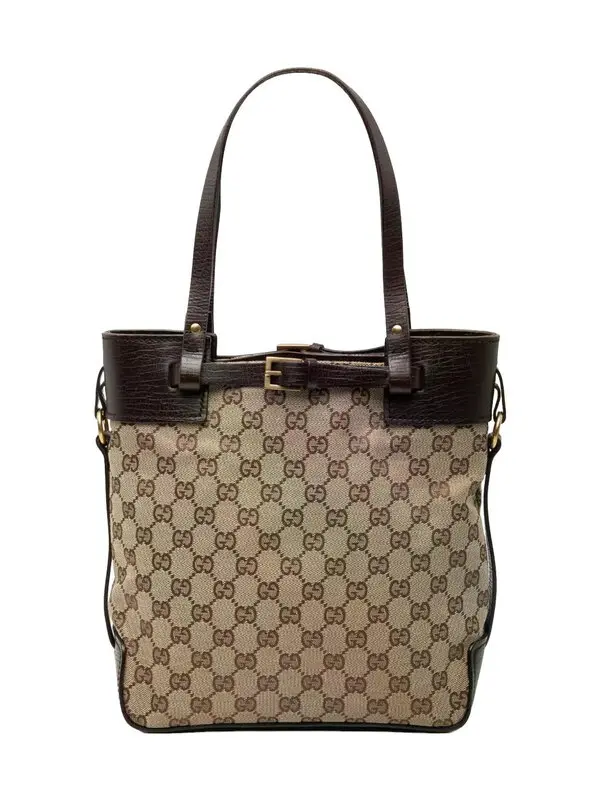 Gucci Gg Canvas Tote Bag - Neutrals