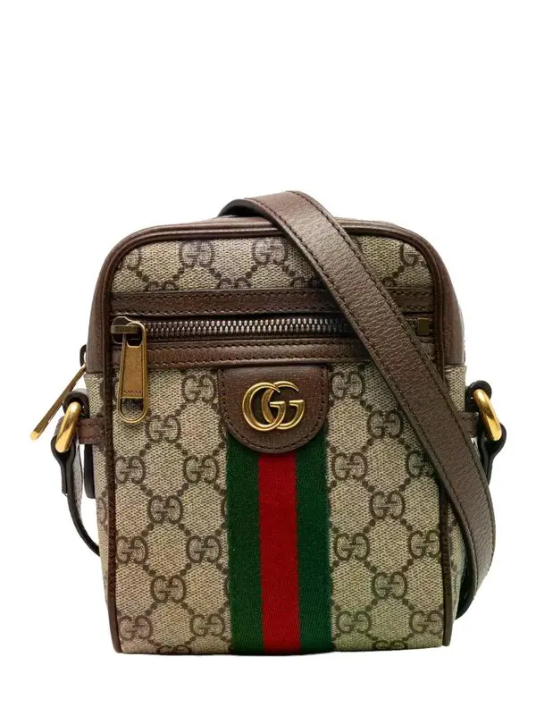 Gucci Ophidia Mini Crossbody Bag - Neutrals