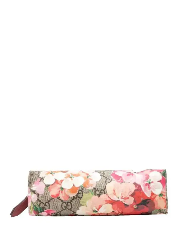 Gucci Gg Supreme Blooms Cosmetic Pouch - Neutrals