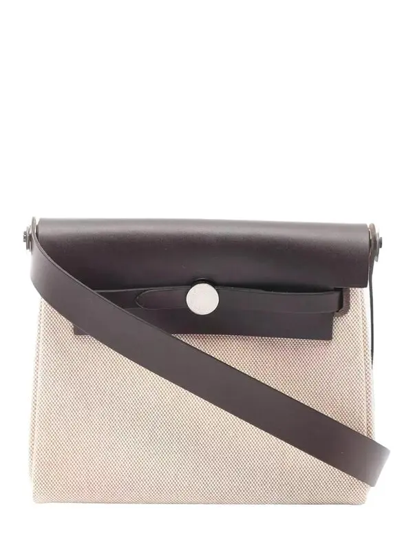 Hermès Herbag Zip 20 Crossbody Bag - Neutrals