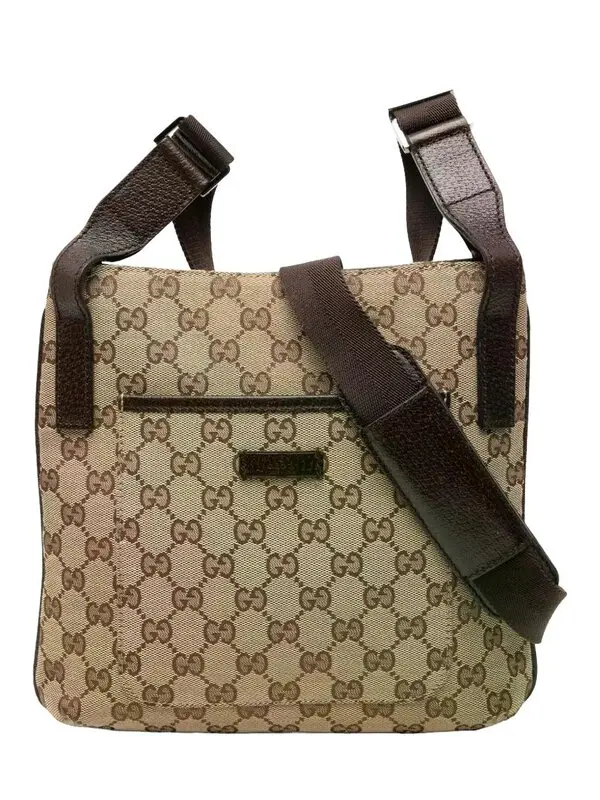Gucci Gg Canvas Crossbody Bag - Neutrals