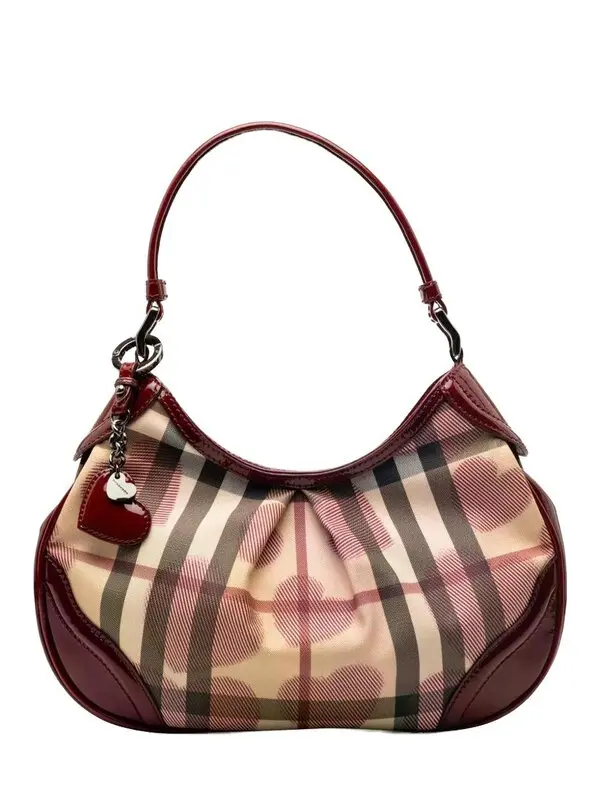 Burberry Nova Check Hobo Bag - Neutrals
