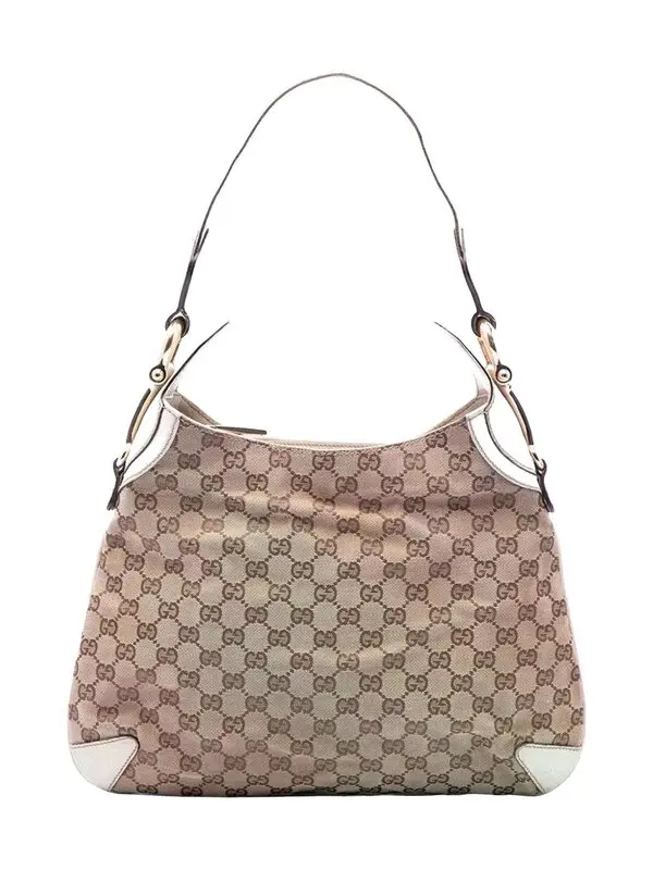 Gucci Gg Canvas Creole Hobo Bag - Neutrals