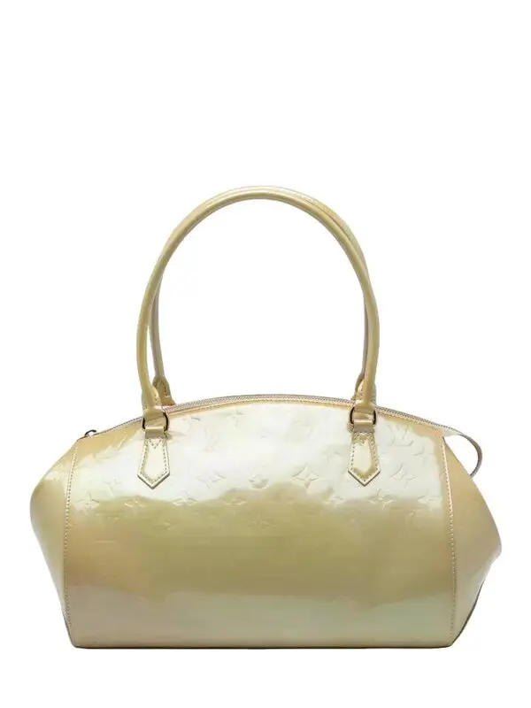 LOUIS VUITTON Monogram Vernis Sherwood Pm Handbag - Neutrals
