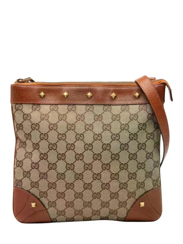Gucci Gg Canvas Crossbody Bag - Neutrals