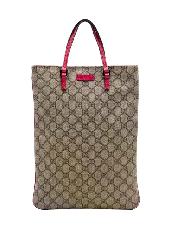 Gucci Gg Supreme Canvas Tote Bag - Neutrals